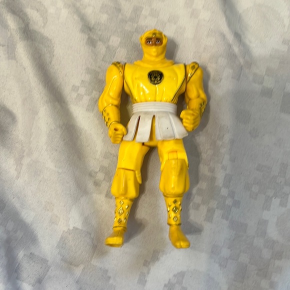 Power Ranger | Toys | 995 Power Rangers Movie 5 Yellow Ninja Ranger ...